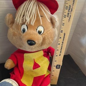 Toys | Vtg 1983 Talking Pull String Alvin The Chipmunks 18 Plush Doll ...